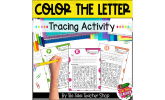 Find the Missing Letters Sequencing Activity by Teach Simple