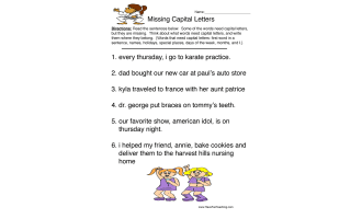 Proofreading Spelling Errors Worksheet by Teach Simple