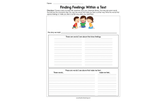 Understanding a Text Worksheet by Teach Simple