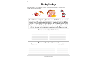 Finding Verbs Worksheet by Teach Simple