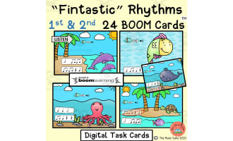 Rhythms on the Farm Boom Cards by Teach Simple