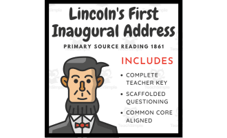 The Gettysburg Address: Primary Source Analysis by Teach Simple