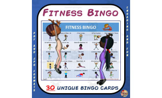 PE Activity: Tic-Tac-Toe Fitness by Teach Simple