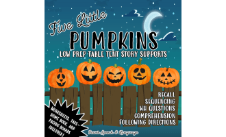 Five Little Reindeer: Table Tent PDF Activity- Includes Worksheets by ...