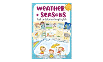 Spanish: Weather Flash Cards by Teach Simple