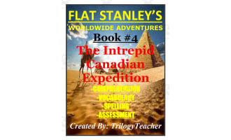 "Flat Stanley: The Mount Rushmore Calamity" Book Study Unit by Teach Simple