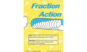 Frac Smack Fractions Activity by Teach Simple
