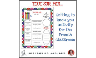 Back to School: All About Me Worksheets by Teach Simple