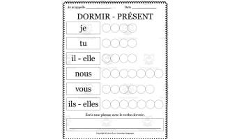 French present subjunctive worksheet by Teach Simple