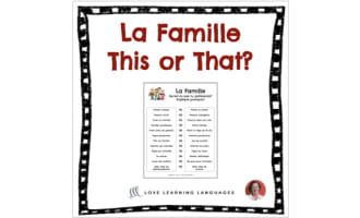 French Hotel Vocabulary - This or That Activity by Teach Simple