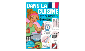 French Flash Cards: Dans Le Jardin / In the Garden by Teach Simple