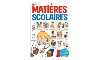 German Flash Cards: School Subjects by Teach Simple