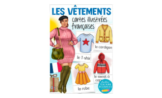 French Flash Cards: Les Matieres Scolaires / School subjects by Teach ...