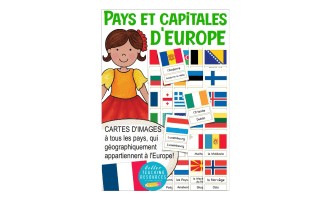 French Flash Cards: Couleurs / Colors by Teach Simple