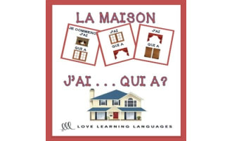 ESL ELL House and Home Vocabulary - I have... Who has...? by Teach Simple