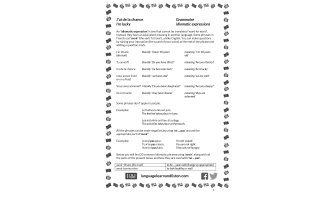 French - Idiomatic expressions with 'faire' and indirect object objects ...