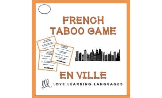 La Maison - French Taboo Speaking Game by Teach Simple
