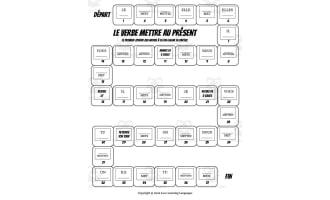 French: METTRE - Present Tense Worksheet by Teach Simple