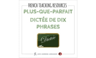 Dice Game - French Plus-que-Parfait Tense by Teach Simple