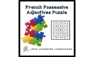 French Possessive Adjectives Lesson + Exercises - Adjectifs Possessifs ...