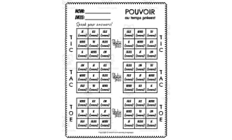 French: Conjugation Game for Future Tense by Teach Simple