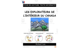 French: Reading comprehension worksheets: Les métis by Teach Simple