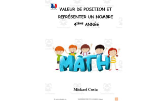 French: Valeur de position et représenter un nombre grade 5 by Teach Simple