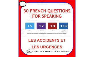 French: Speaking Card Game - Friends and Family Vocabulary by Teach Simple