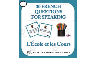 French: Speaking Card Game - Doctor and Hospital Vocabulary by Teach Simple