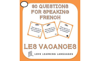 French Speaking Prompts - À l'hôtel - Hotel vocabulary by Teach Simple