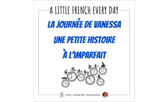 French Story in the Conditional - La Routine Quotidienne - Distance ...