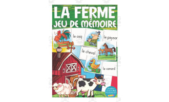 French: Opposites Memory Game by Teach Simple