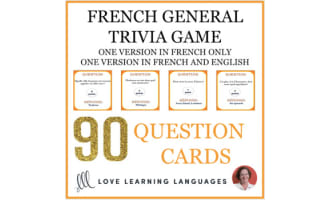 French: House Vocabulary - Scattergories Game by Teach Simple