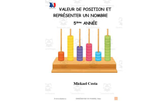 French: représenter nombres et valeurs de position gr 4 by Teach Simple