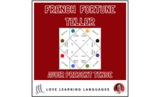 French Numbers 1 - 100 Fortune Tellers - Cootie Catchers by Teach Simple