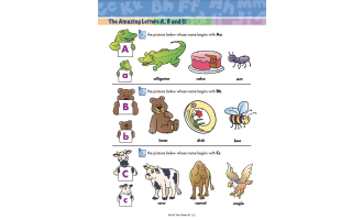 Alphabet FUN Printable Workbook by Teach Simple