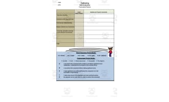 Push-Up Rubric by Teach Simple