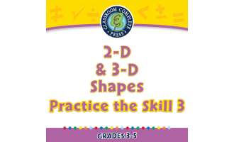 Geometry: 2-D & 3-D Shapes - FLASH-MAC by Teach Simple