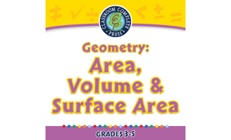 Geometry: Area, Volume & Surface Area - FLASH-PC by Teach Simple