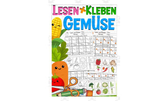 German Cut & Glue Activity: Spring by Teach Simple