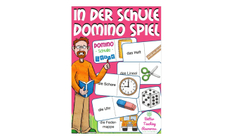 German Flash Cards: In the School Garden by Teach Simple