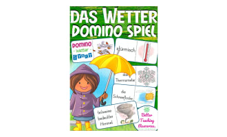 German Dominoes: Opposites by Teach Simple