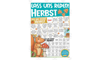 German: Let's Talk About Advent Season Board Game by Teach Simple