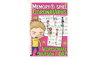German Memory Cards: Prepositions by Teach Simple