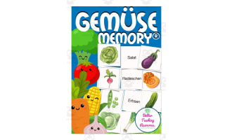 German Memory Cards: The Christmas Story by Teach Simple