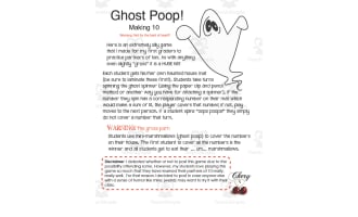 Halloween Making 10 Game by Teach Simple