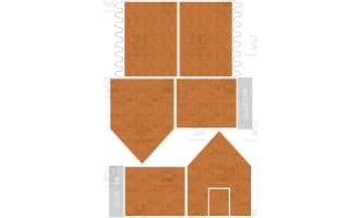 How To Make A Gingerbread House by Teach Simple