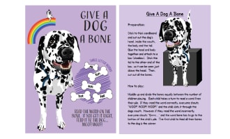 Give a Dog a Bone | Animal Math Worksheets by Teach Simple
