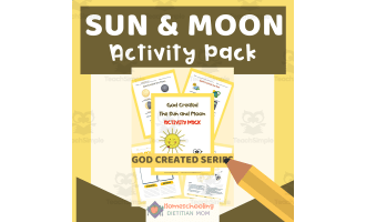 God Created Plants Activity Pack by Teach Simple