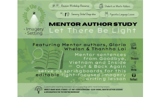 "Goodbye, Vietnam" + "Inside Out & Back Again" Mentor Text Study ...